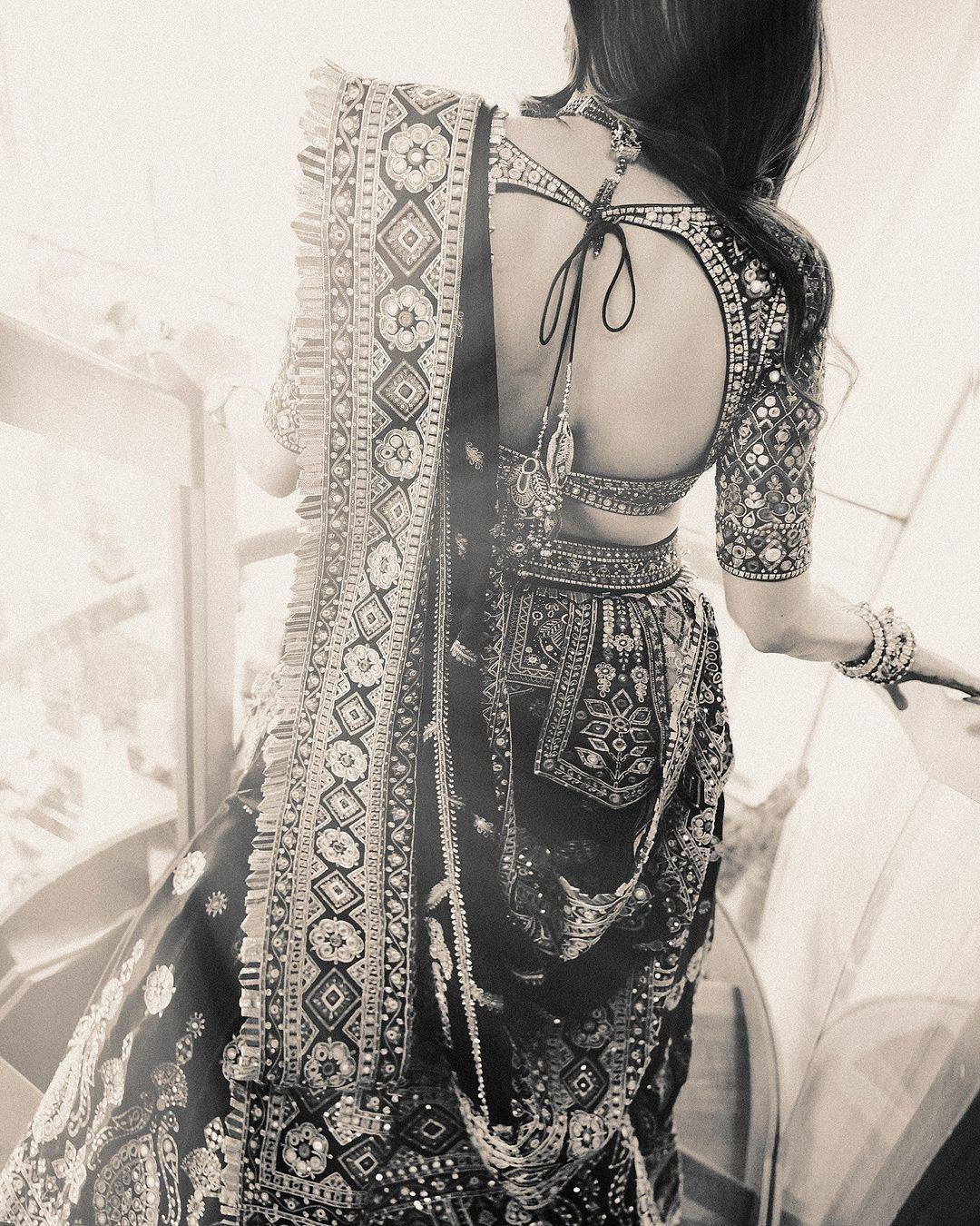 Shloka Ambani's Vibrant Glamour: A Showcase in Abu Jani Sand